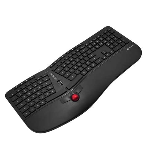 X9 Wireless Ergonomic Keyboard With Built In Trackball X9 Performance