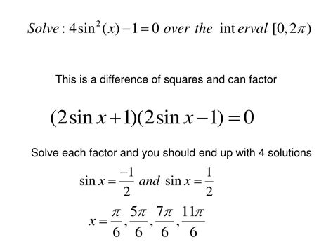 Ppt Solving Trigonometric Equations Powerpoint Presentation Free Download Id3028004