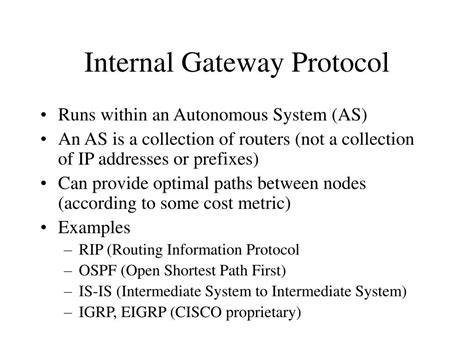 Ppt Inter Domain Routing Powerpoint Presentation Free Download Id 1819215