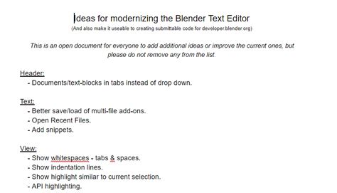 Essential Text Editor Add Ons For Coders 39 By Tin2tin Released Scripts And Themes
