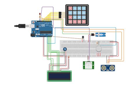 Circuit Design Home Automation System Tinkercad