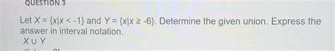 Solved Let X {x∣x