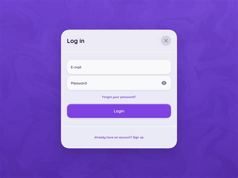 Login Modal By Filip Legierski For Riotters On Dribbble