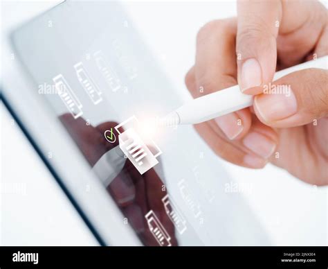 Document Management Cloud Computing Technology Closeup Document File