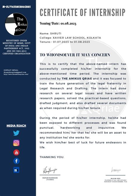 Shruti Pandey On Linkedin Internshipexperience Internshipreflections Legaleducation