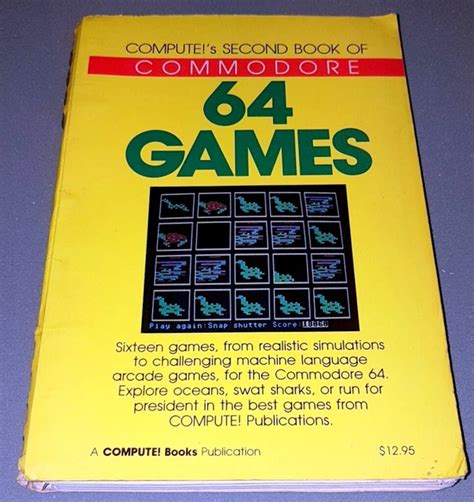 Computes Second Book Of Commodore 64 Games Commodore 64 128 Rare Release £146 26