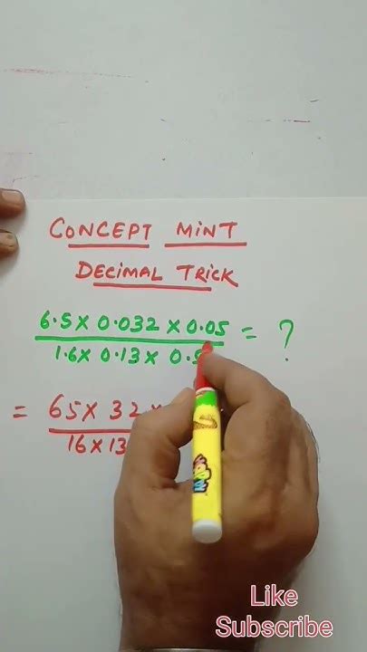 Decimal Trick Youtube