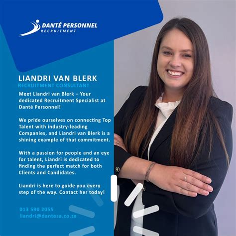 Liandri Van Blerk Posted On Linkedin