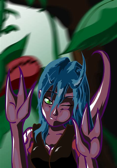 Lizard Girl Press Face Against Glass By Yukas Armstrong On Deviantart