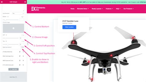 How To Create Hotspots In Wordpress Using Elementor