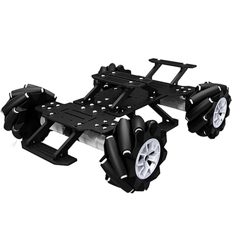 Yourfun Robotics Mecanum Wheel Robot Car 4wd Omnidirectional Smart Car