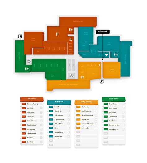 Mall Floor Plan With Dimensions