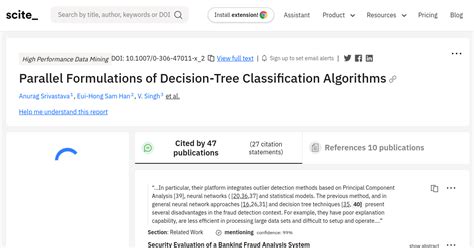 Parallel Formulations Of Decision Tree Classification Algorithms
