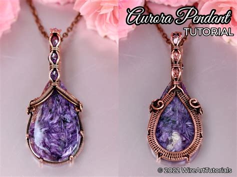 Wire Wrap Tutorialwire Wrapping Pattern Wirearttutorials Etsy