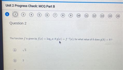 Unit Progress Check MCQ Part B StudyX