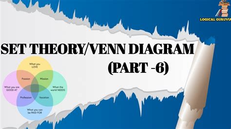 Set Theory Venn Diagram Part 6 Arthemetic Reasoning Logical Guruvu Youtube