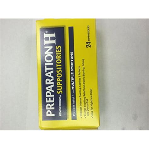 Preparation H Suppositories