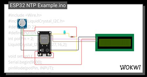 Esp32 Ntp O Copy Wokwi Esp32 Stm32 Arduino Simulator