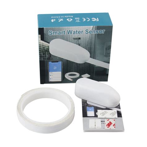 Tuya Home Use Tuya App Wifi Zigbee Water Flow Leak Detector Water Leak Detector Zigbee And