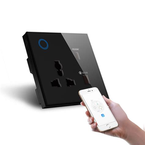 News Smart Outlet With 20w Usbc Energy Monitor Touch Wall Socket