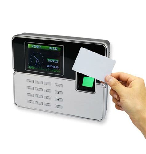 Ef 004전용 근태관리기 출입증명 Rf카드 출근체크기 출퇴근체크기 카드출퇴근기록기 출근기록 아르바이트 티몬