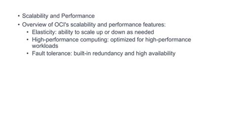 Oracle Cloud Infrastructure Pptx Cloud Computing Internet