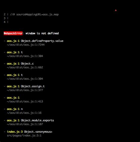 Javascript GatsbyJS Build Show Error Window Is Not Defined AOS Stack Overflow