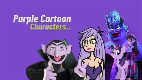 Exploring The Fascinating World Of 20 Top Purple Cartoon Characters