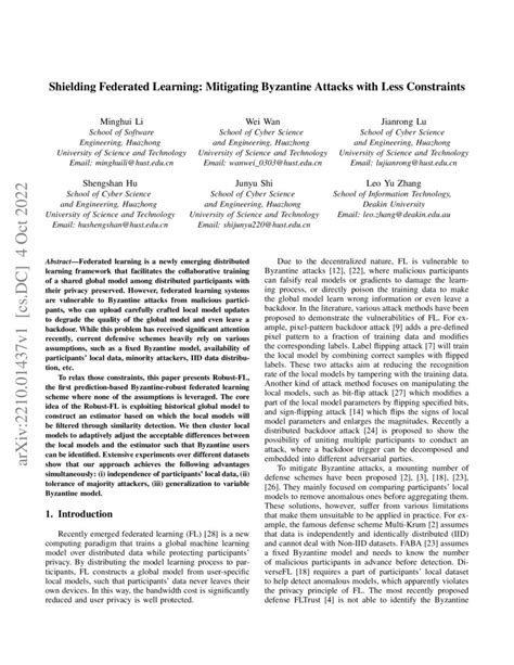 Shielding Federated Learning Mitigating Byzantine Attacks With Less