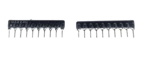22k Ohm 10 Pin Resistor Network Sip Rajiv Electronics