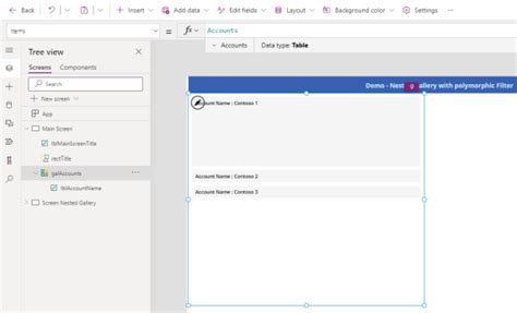Canvas App Nested Galleries Using Polymorphic Lookup Filter Rajeev Pentyala Technical Blog