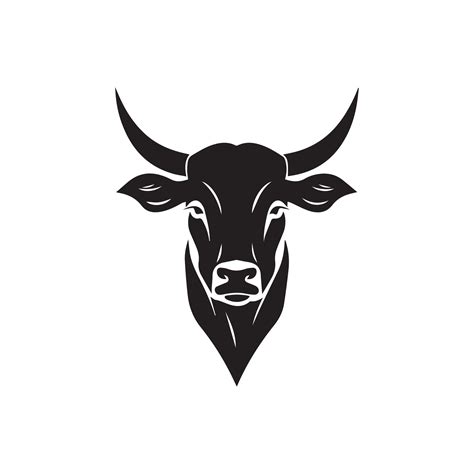 Bull Logo Design Illustration Vector Art At Vecteezy