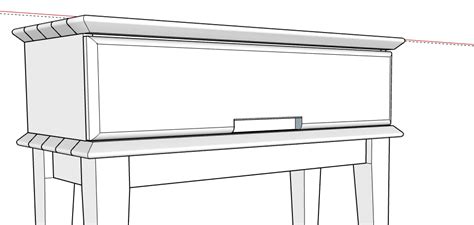 Help Making A Contoured Handle For My Drawer Sketchup Free Sketchup Community