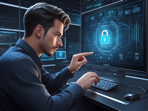 Premium Ai Image The Principles To Secure Information Defense Against
