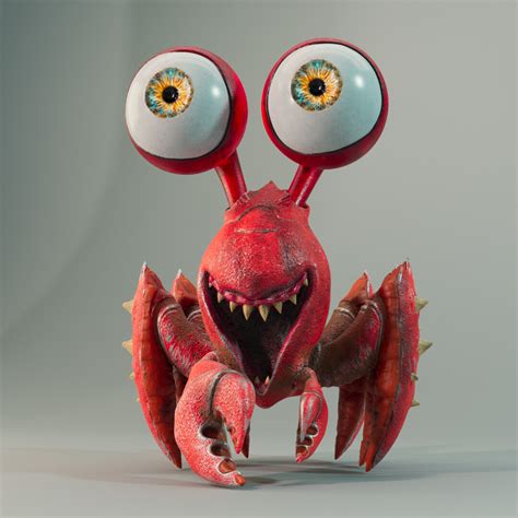 Mr Crab Finished Projects Blender Artists Community