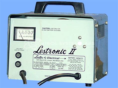 Lester Electrical Lestronic Ii Battery Charger Control System Labs