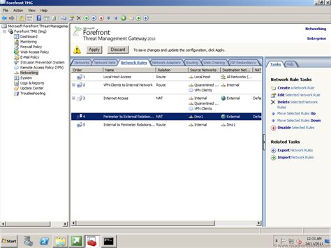 Forefront Threat Management Gateway Creating An Additional Dmz