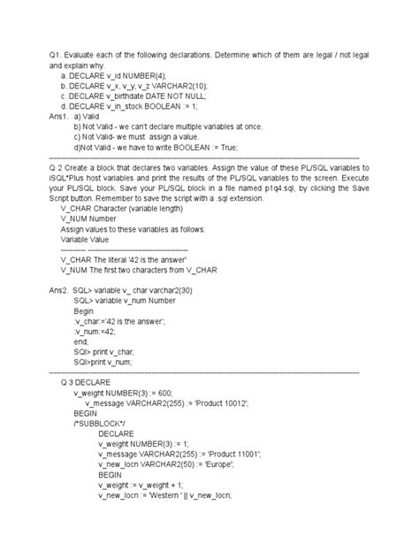 plsql assignment pdf pl sql software engineering