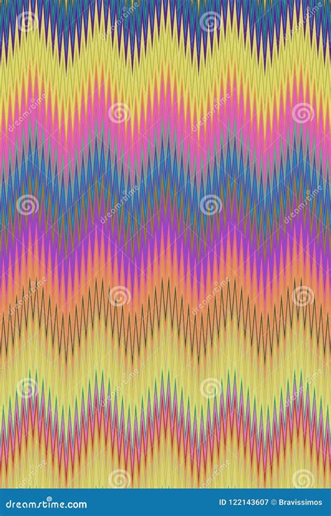 Zigzag Wave Wavy Line Undulate Zigzag Curve And Squiggle Line