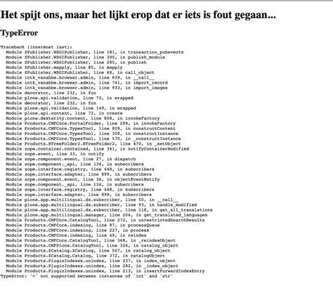 Problems With Ntentcreate And Indexing Plone Support Plone