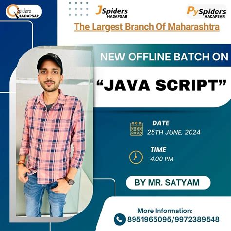 Qspidersjspiders Hadapsar On Linkedin Qspiders Jspiders Webtech Newbatch Java Javascript