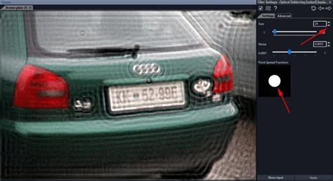 Deblur A License Plate In An Image