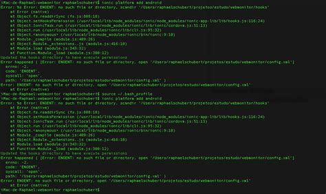 Como Instalar O Ionic Com Android No Mac Osx Stack Overflow Em Português