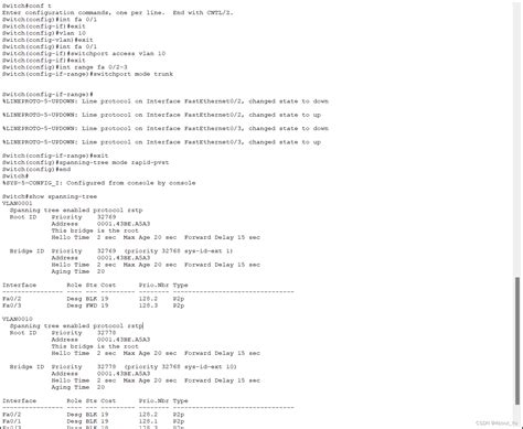 第九章 快速生成树配置 Csdn博客