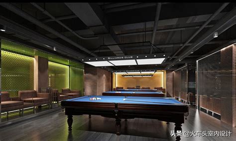 z121台球厅室内设计效果图别墅地下娱乐室桌球厅设计 搜狐大视野 搜狐新闻