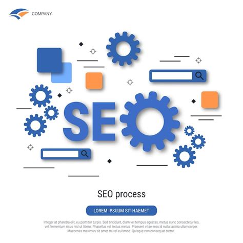 Premium Vector Seo Optimization Information Processing Web Search Flat Style Vector Concept