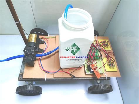 Smart Agricultural Pesticide Spraying Robot