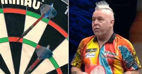Peter Wright Takes Out Finish In Outrageous Way As Darts Fans Ask What Have I Seen