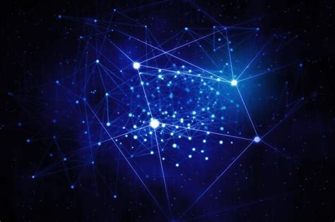 Premium Photo Connection Network With Code Binary In Cyberspace