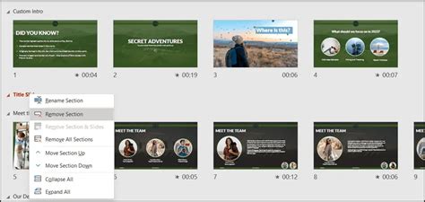 How To Add Sections To A Powerpoint Presentation Simon Sez It